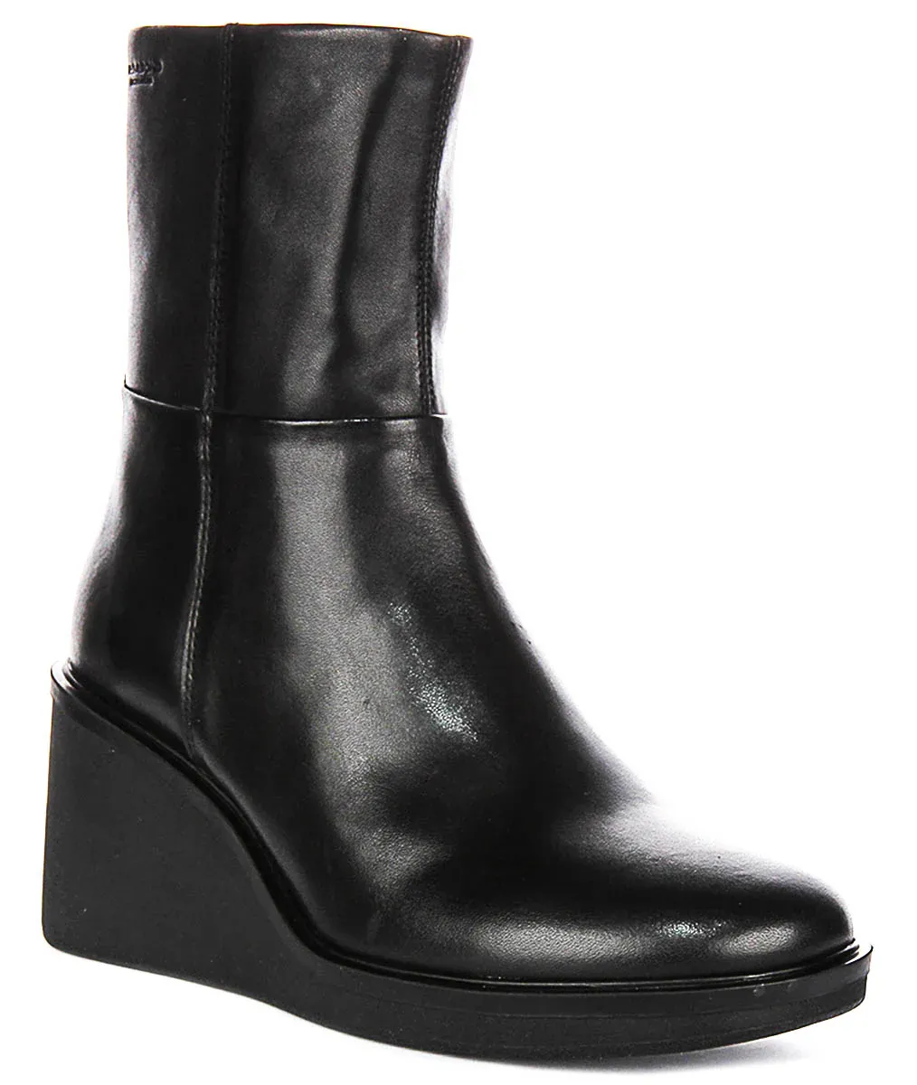 Vagabond Deena Wedge Boots In Black For Women - Massive Clearance Event ...
